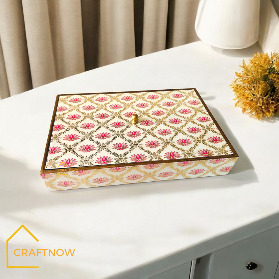 Rectangular Dry Fruit/ Candy Box – CRAFTNOW